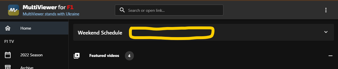 Duplicate - Countdown timer until next session · f1multiviewer issue ...