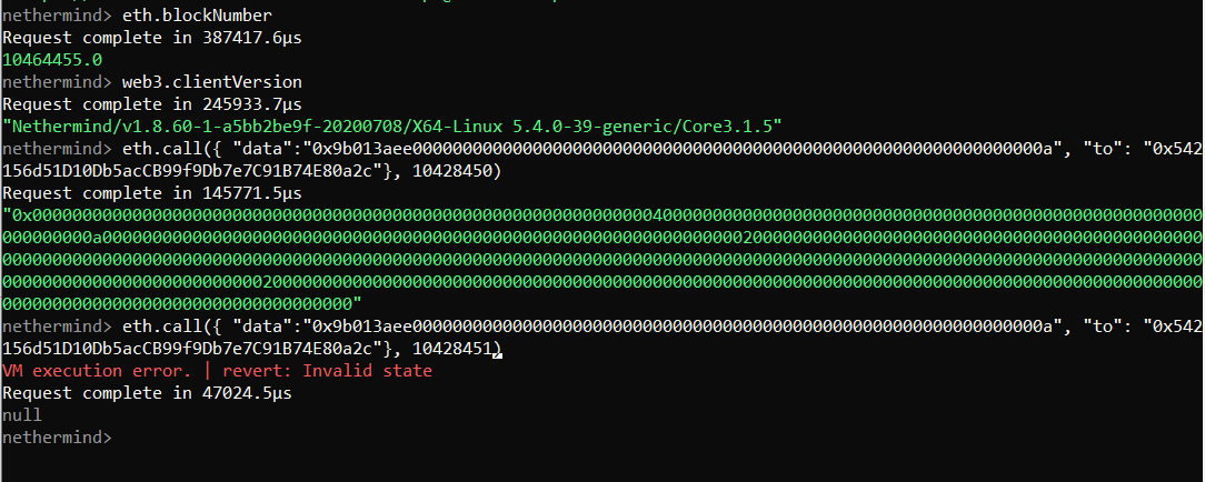 Error when handing eth_call · Issue #2098 · NethermindEth/nethermind · GitHub
