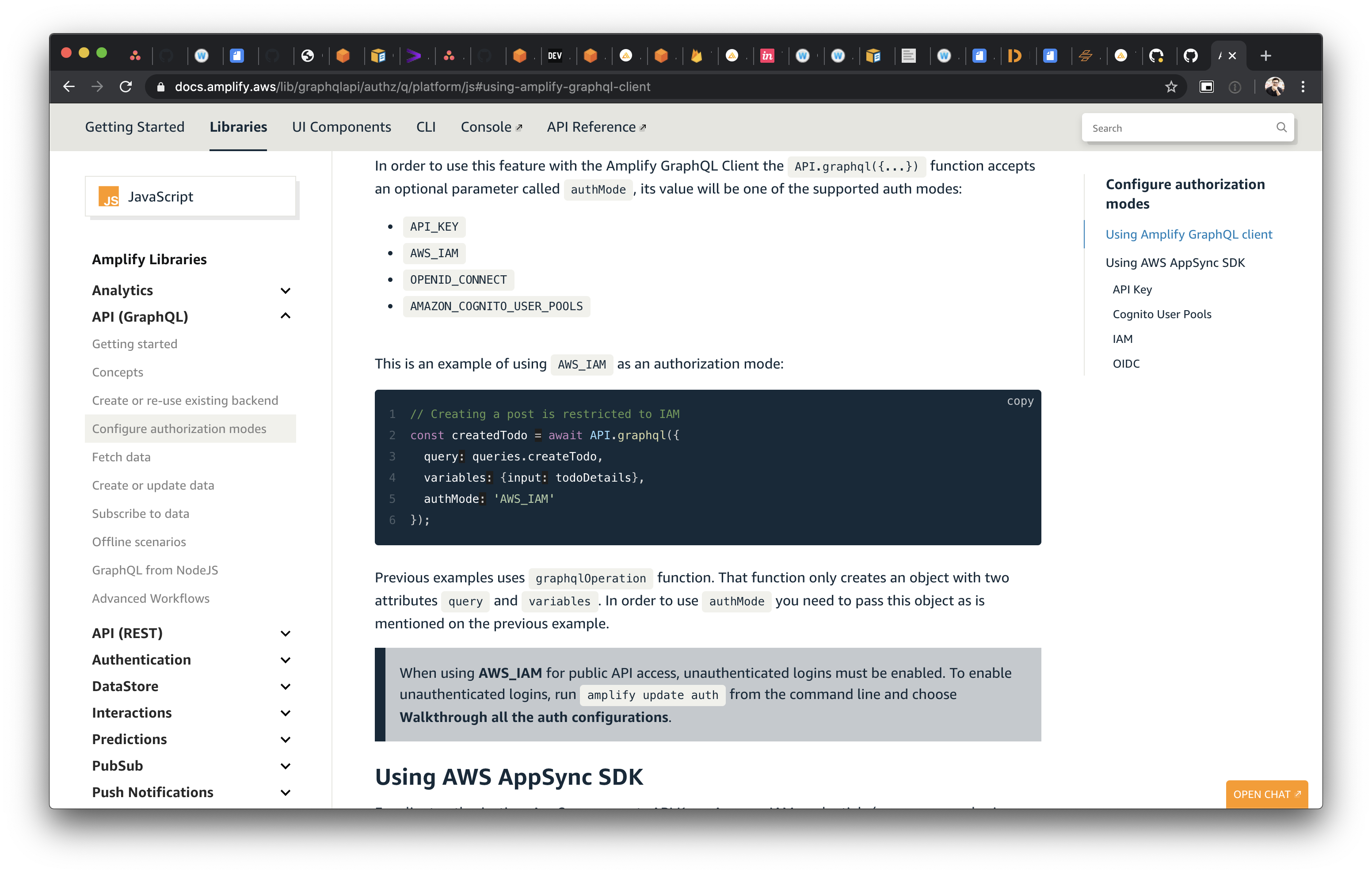 Docsamplifyaws Content Viewport Is Too Constrained From 13 Macbook · Issue 1674 · Aws