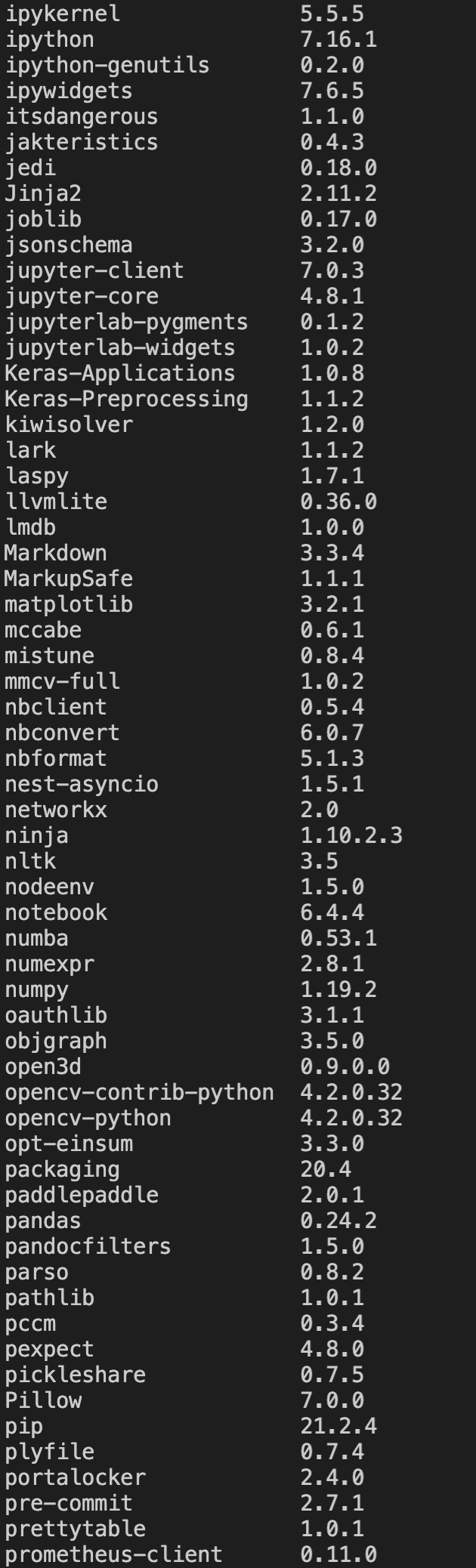 ModuleNotFoundError: No module named 'spconv.core_cc.csrc.sparse.all.ops1d'; 'spconv.core_cc ...