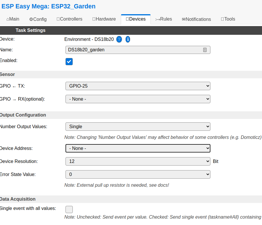 [p004] ds18b20 doesn´t work with esp32 · Issue #4080 · letscontrolit/ESPEasy · GitHub