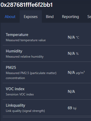IKEA VINDSTYRKA, no data after pairing. 1.33.2-dev · Issue #19523 · Koenkk/zigbee2mqtt · GitHub