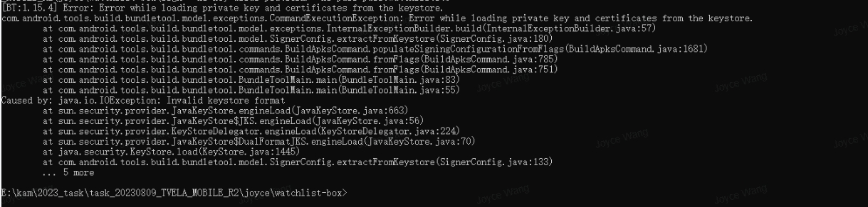 Unable to sign APK due to FileAlreadyExistsException · Issue #343 · google/bundletool · GitHub
