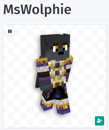 Account skin preview (top right of the interface) not showing the "Hat ...