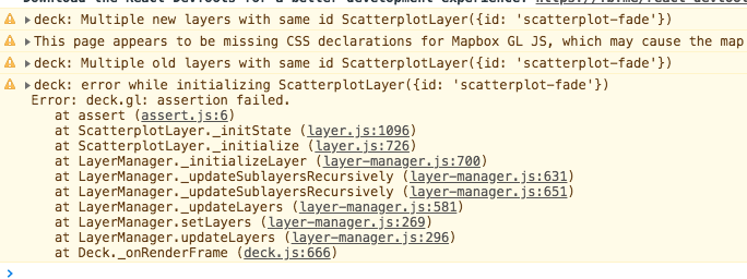 "Multiple new layers with same id" error · Issue #2603 · visgl/deck.gl · GitHub