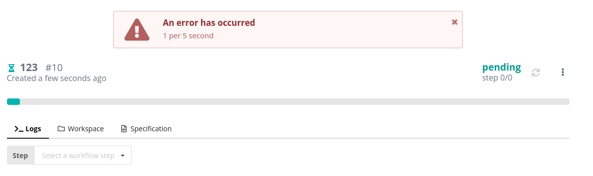 launcher: clean error notifications on successful workflow launch · Issue #239 · reanahub/reana ...