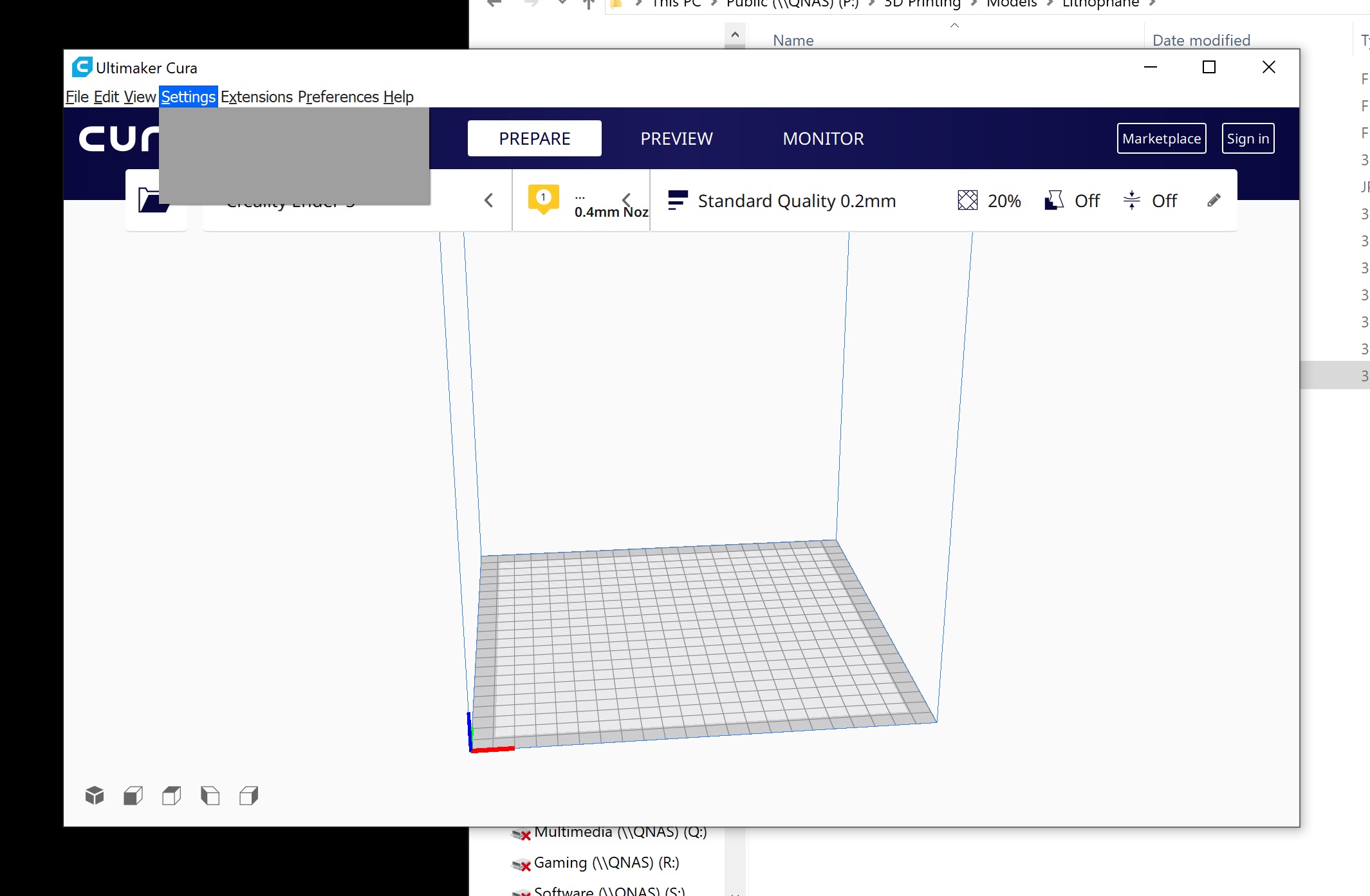 4.3 and 4.4B Bugs with Screen sizing and multiscreen setups. · Issue #6657 · Ultimaker/Cura · GitHub