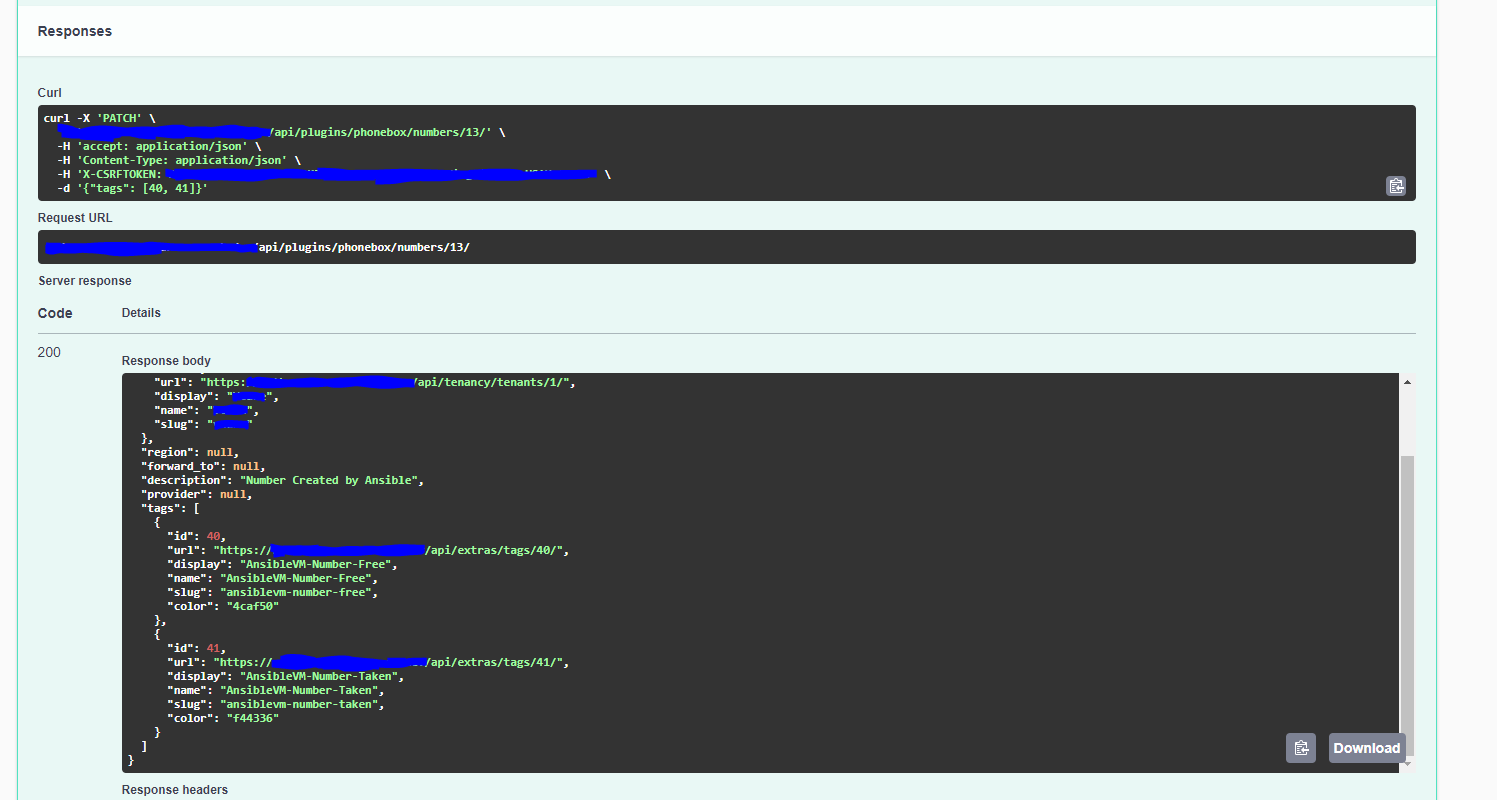 Adding Tags to number through PATCH request does not add tags · Issue #39 · iDebugAll/phonebox ...