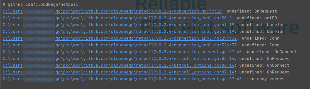 运行example下的示例报错 · Issue #17 · cloudwego/hertz-examples · GitHub