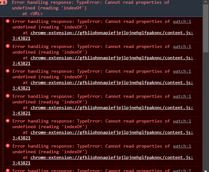 控制台报错 · Issue 1799 · Brookhongsurfingkeys · Github 