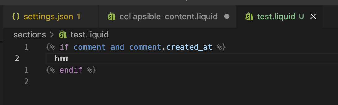Variables named "comment" mess with syntax highlighting. · Issue #13 ...