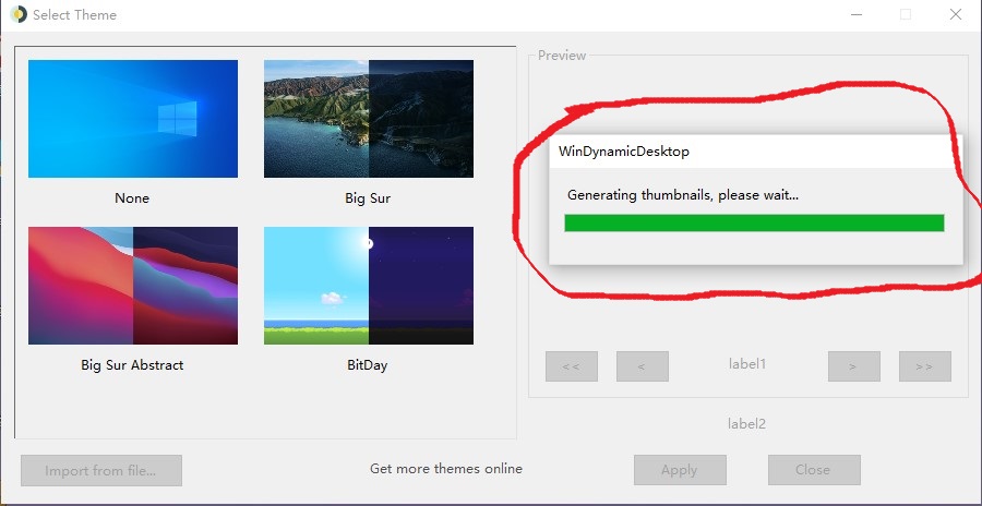 Multiple themes cannot be imported · Issue #223 · t1m0thyj/WinDynamicDesktop · GitHub
