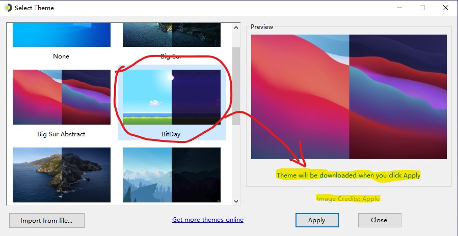 Multiple themes cannot be imported · Issue #223 · t1m0thyj/WinDynamicDesktop · GitHub
