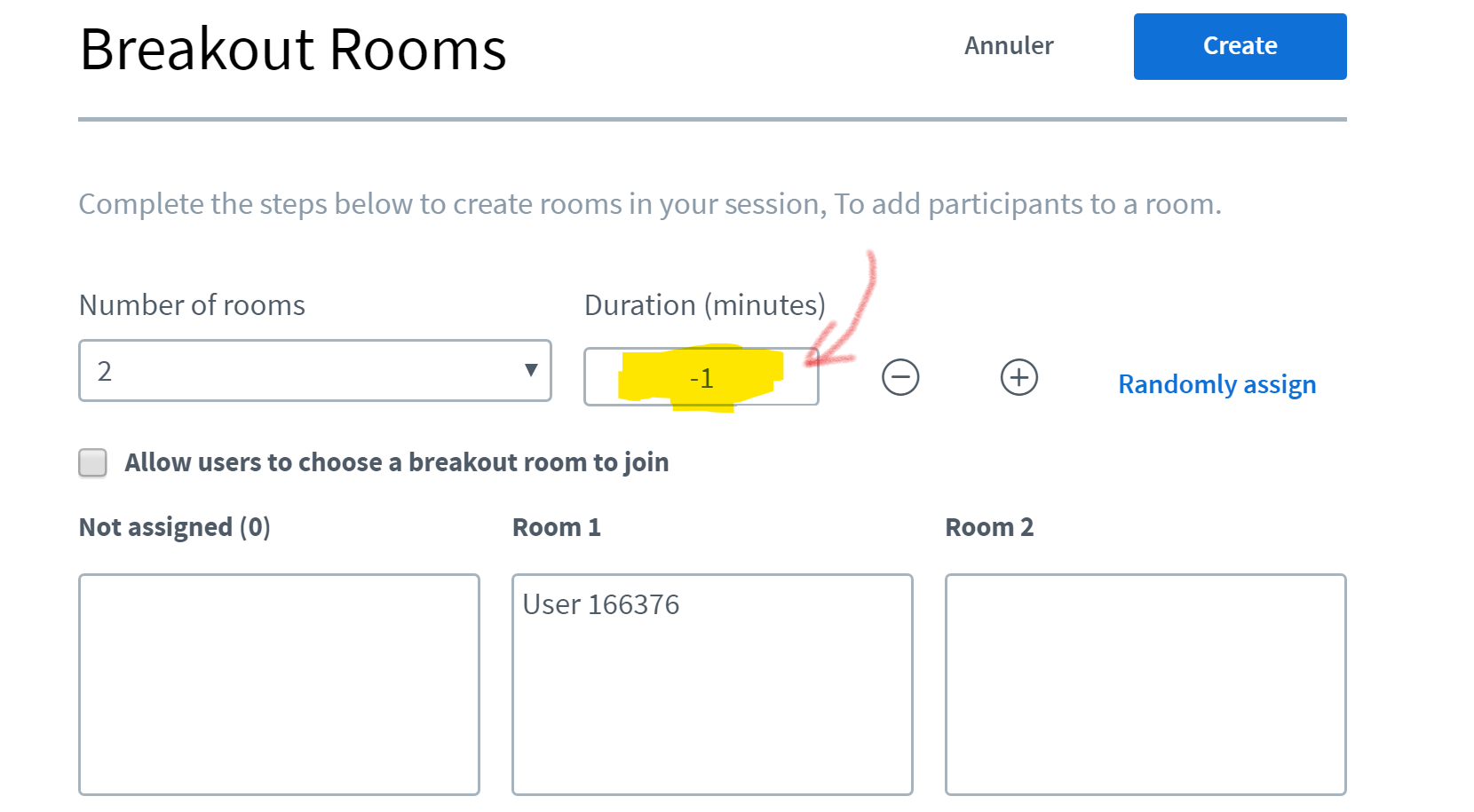 We can create breakout rooms with zero or negative length · Issue #7170 ...
