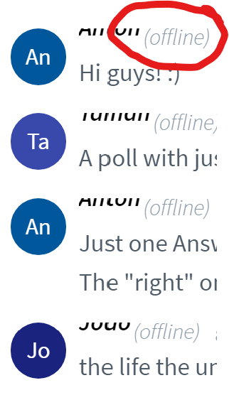 Offline User Label Not Localised · Issue 7483 · Bigbluebutton