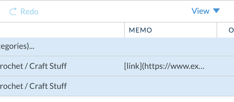 [BUG] Markdown not working in memo field of split category transaction · Issue #2283 · toolkit ...
