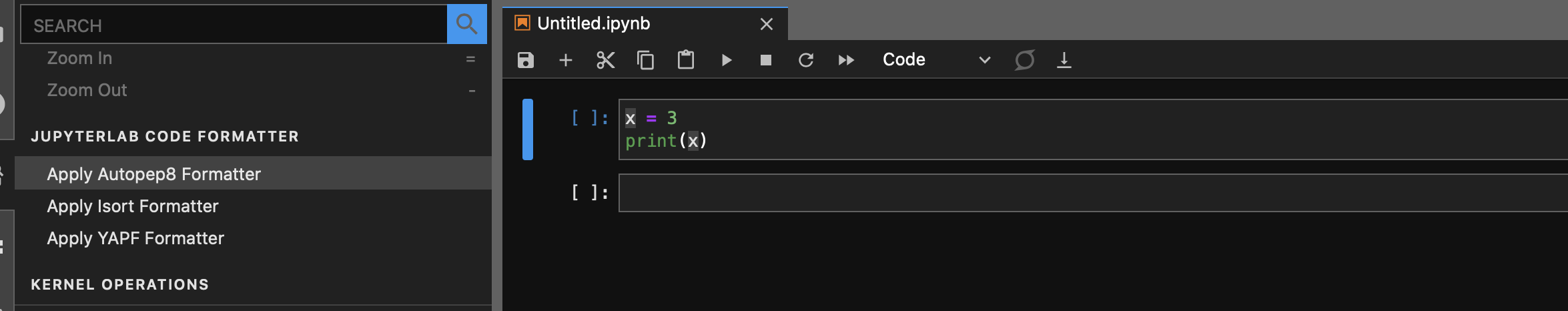 Formatter Not Found · Issue 8398 · Jupyterlabjupyterlab · Github