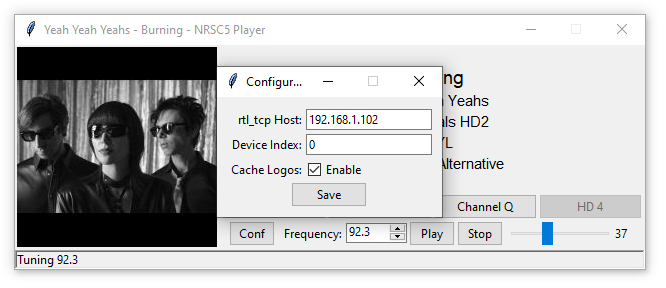 Github Jasonayunrsc5player A Python Based Graphical Frontend For Nrsc5 Hd Radio Audio