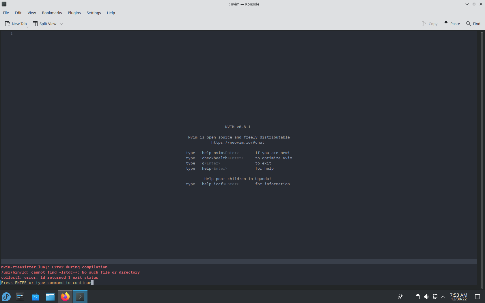 Cannot install kickstart · Issue #92 · nvim-lua/kickstart.nvim · GitHub Cannot install kickstart · Issue #92 · nvim-lua/kickstart.nvim · GitHub