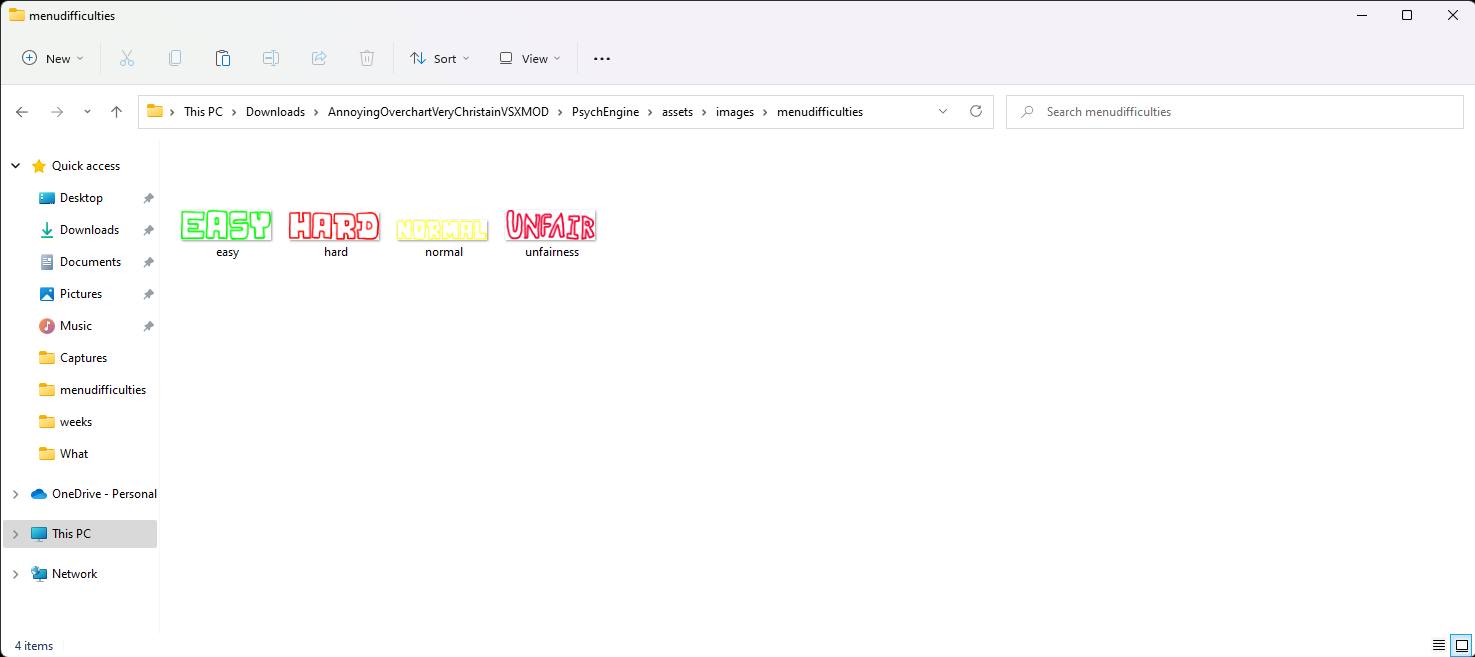 Difficulty image not showing up? · Issue #8930 · ShadowMario/FNF-PsychEngine · GitHub