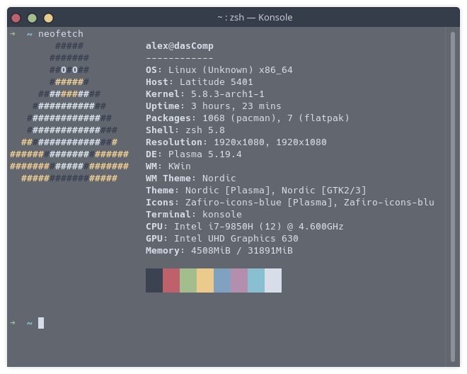 Neofetch showing Linux(Unknown) instead of Arch Linux · Issue #1544 · dylanaraps/neofetch · GitHub