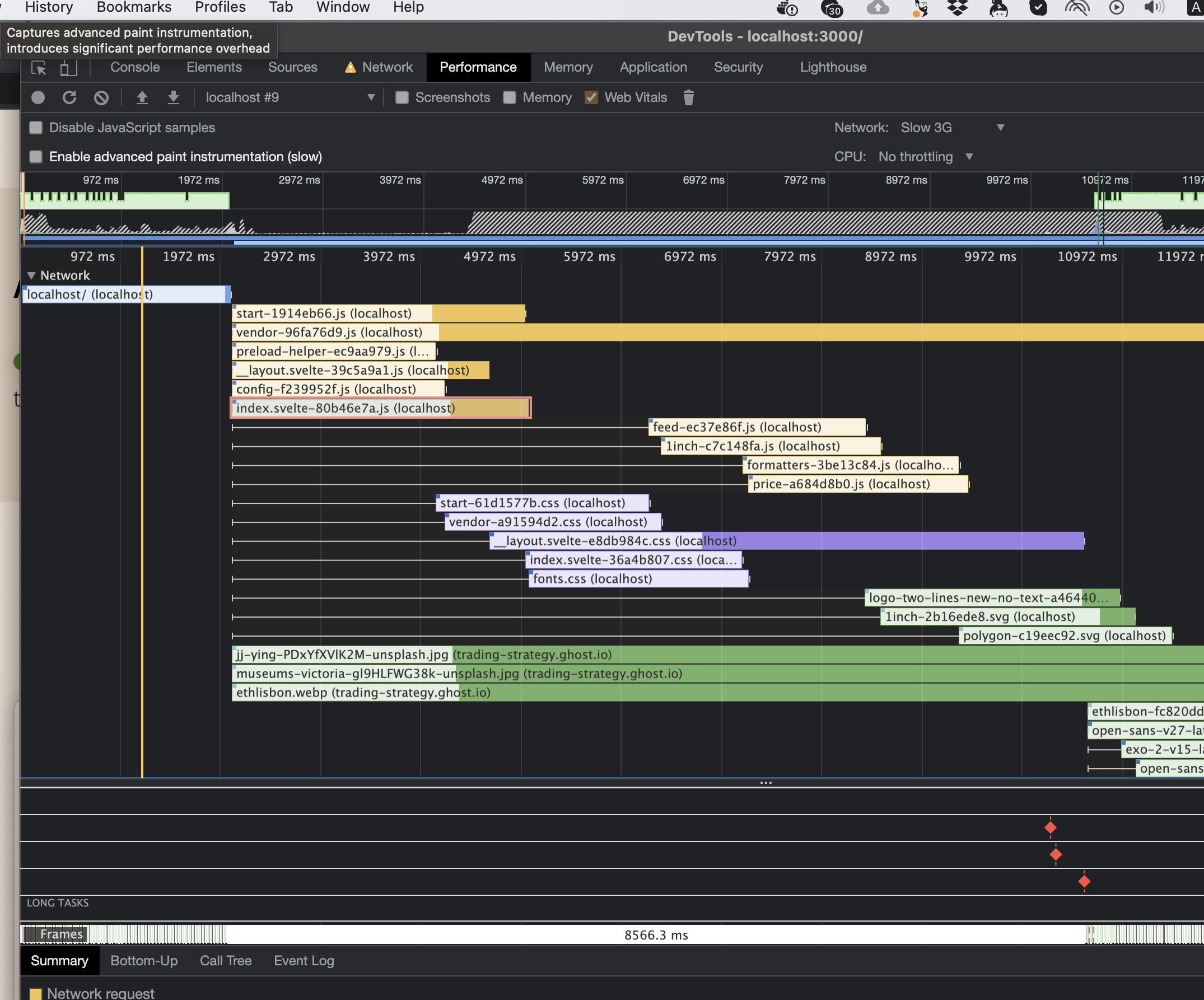 Server-side rendering uses blocking tags having a negative impact to ...