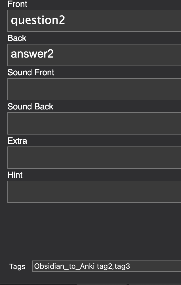 Tags do not get into Anki when using QA-style regex · Issue #196 · ObsidianToAnki/Obsidian_to ...