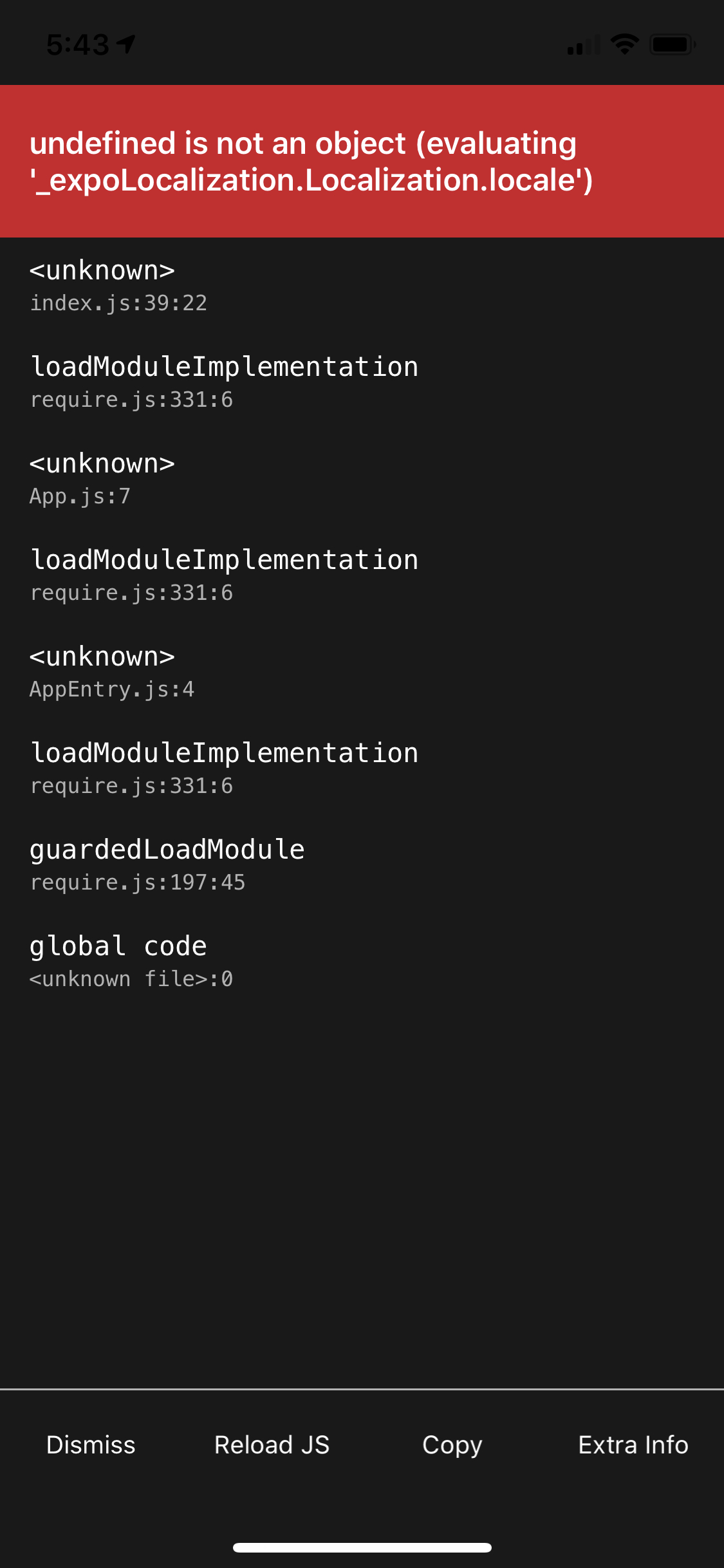 After Upgrade To Sdk 33 Undefined Is Not An Object