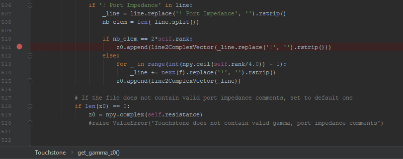 HFSS Touchstone File - Incorrect Port Impedance Array · Issue #470 ...