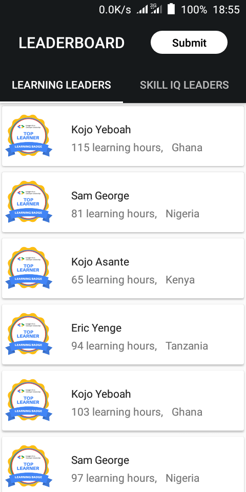 Github Elly Wenani Gads Leaderboard