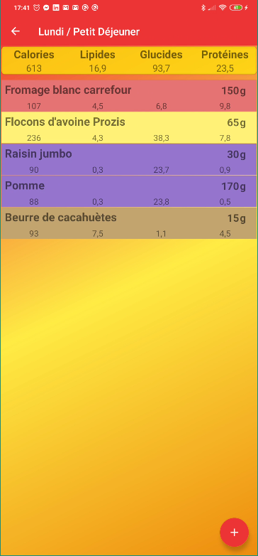 GitHub - gallosalocin/Calorie_Counter: Application de calcul des calories et des macros