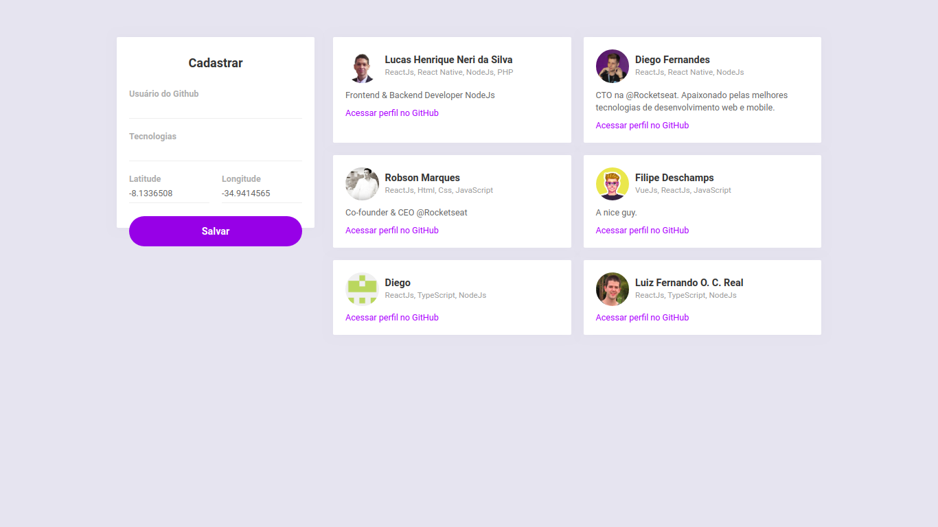GitHub - WitchMad/devradar-web