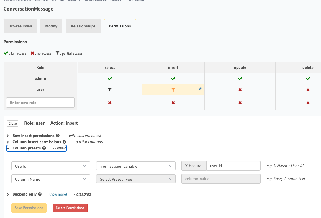 Column Presets not working in Sql Server · Issue #8221 · hasura/graphql ...