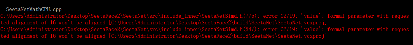 ./seeta/FaceEngine.h:3:32: fatal error: seeta/FaceDetector.h: No such file or directory · Issue ...