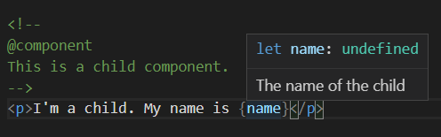 Make docstrings for props available on hover from consuming component ...