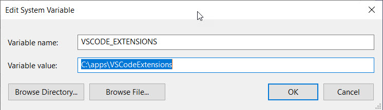 Have a setting for the extensions folder location · Issue #17691 ...