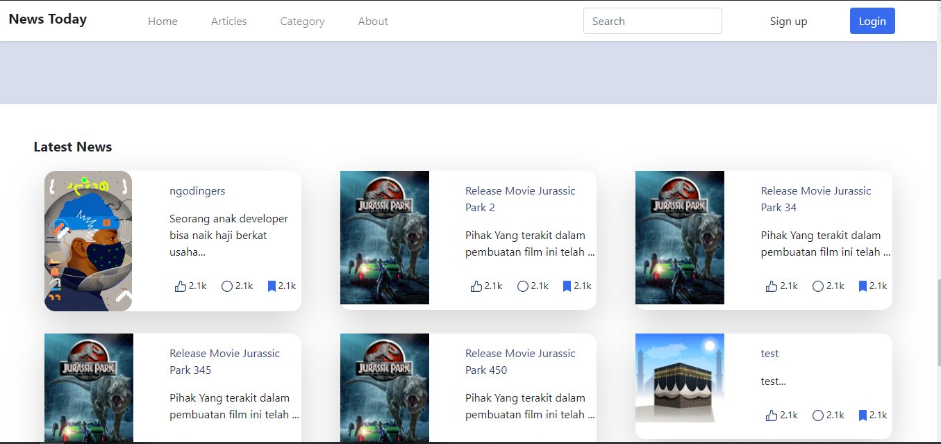 GitHub - DendyAR/News-app-front-end