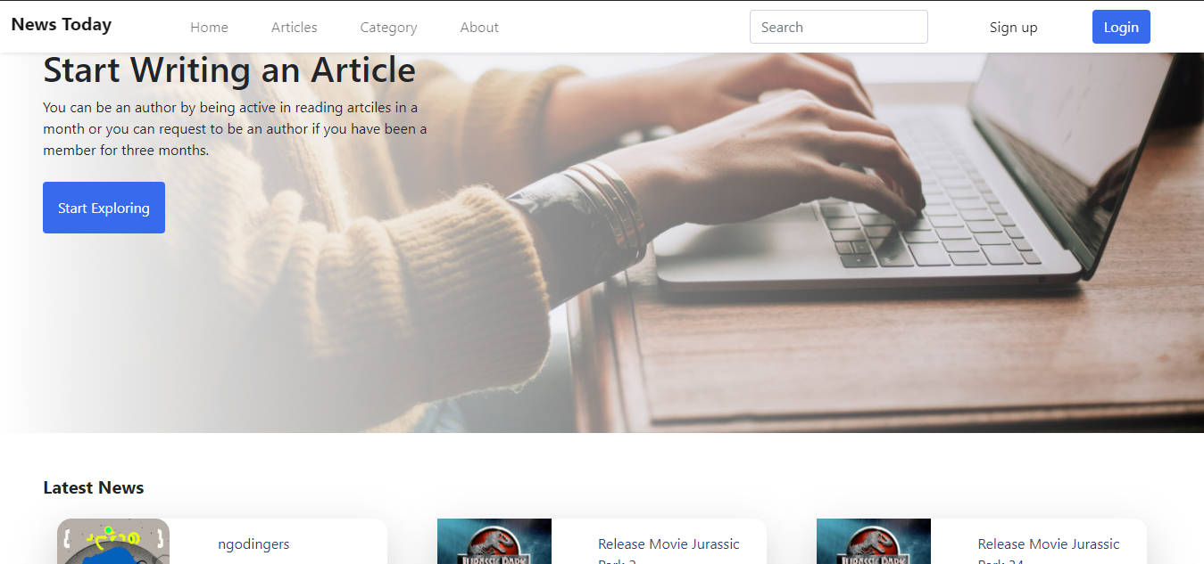 GitHub - DendyAR/News-app-front-end