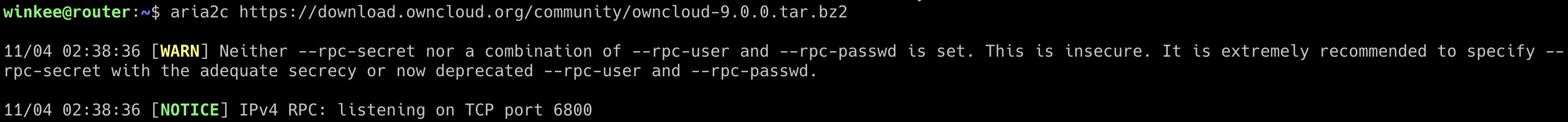 aria2c does not download at all · Issue #1848 · aria2/aria2 · GitHub