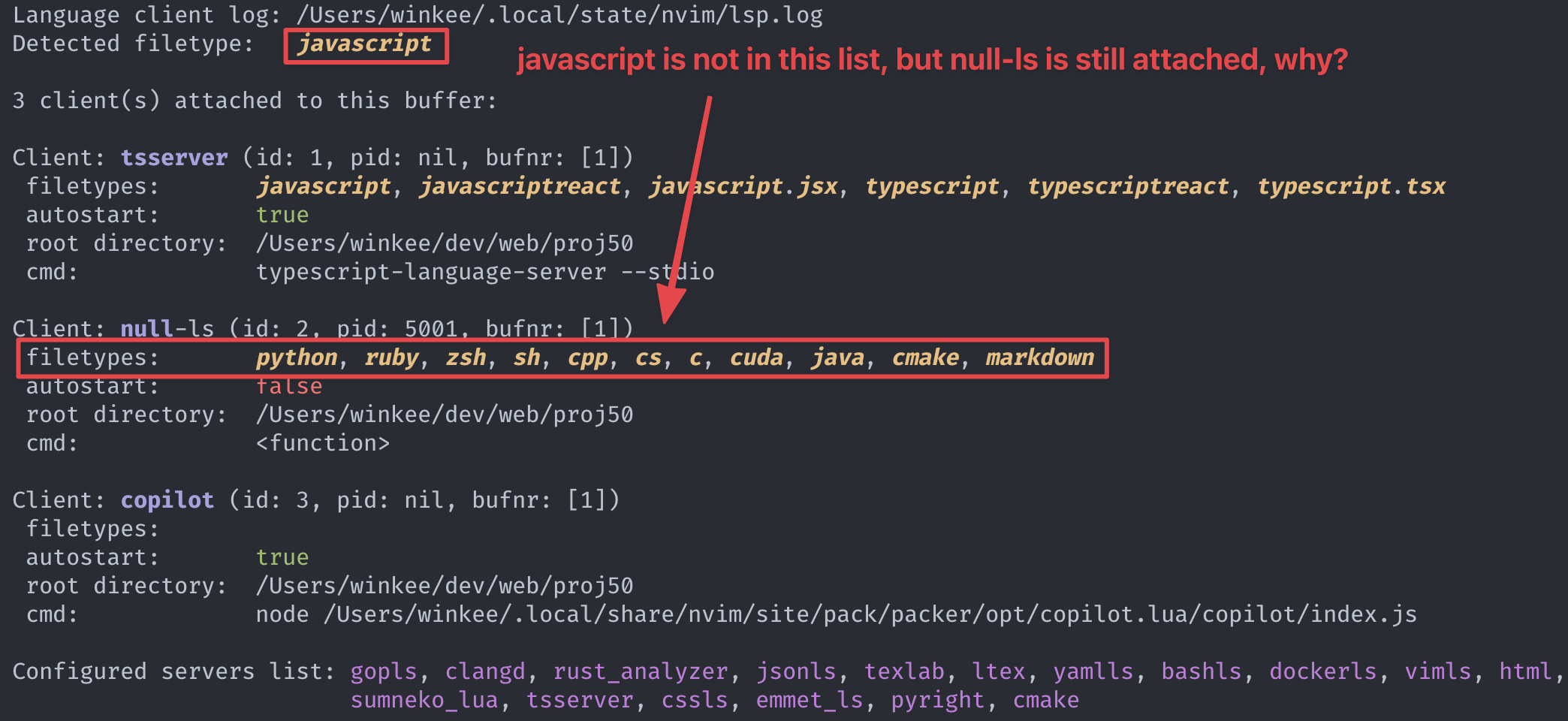 Why null-ls attaches on every filetype that I open? · jose-elias-alvarez null-ls.nvim ...