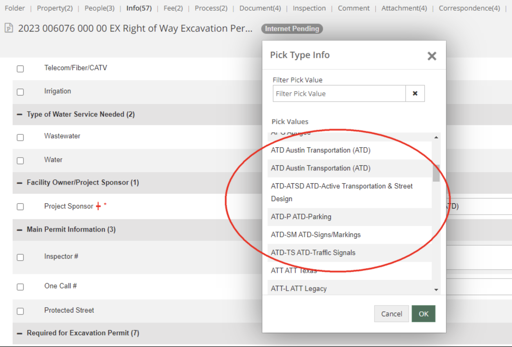 Bug - Duplicate ATD Value in Project Sponsor Info (On PROD) · Issue #11571 · cityofaustin/atd ...