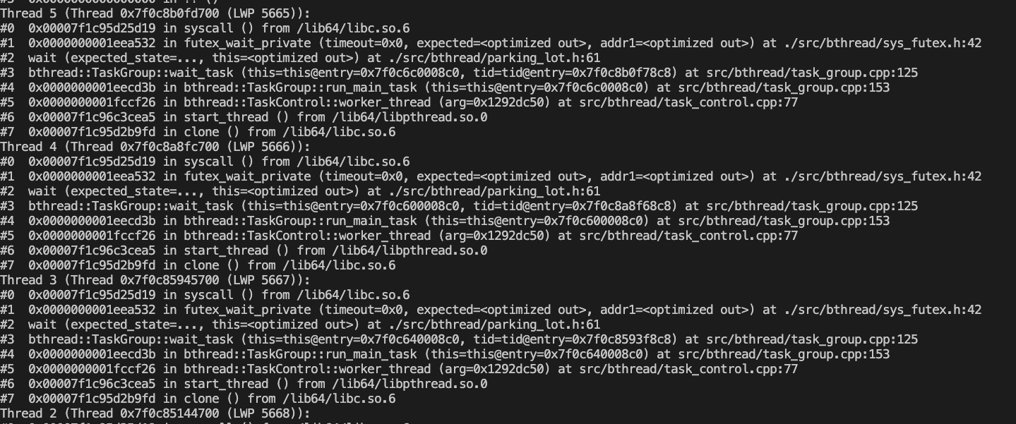 futex_wait_private 时间长 6s 左右 · Issue #2352 · apache/brpc · GitHub