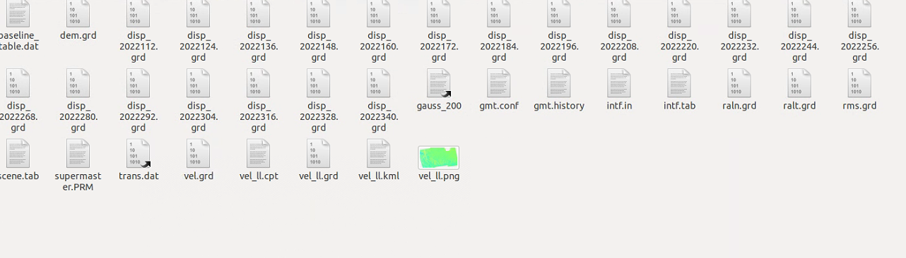 Use a extract_one_time_series.csh script to extract the time series occurrence values of points ...