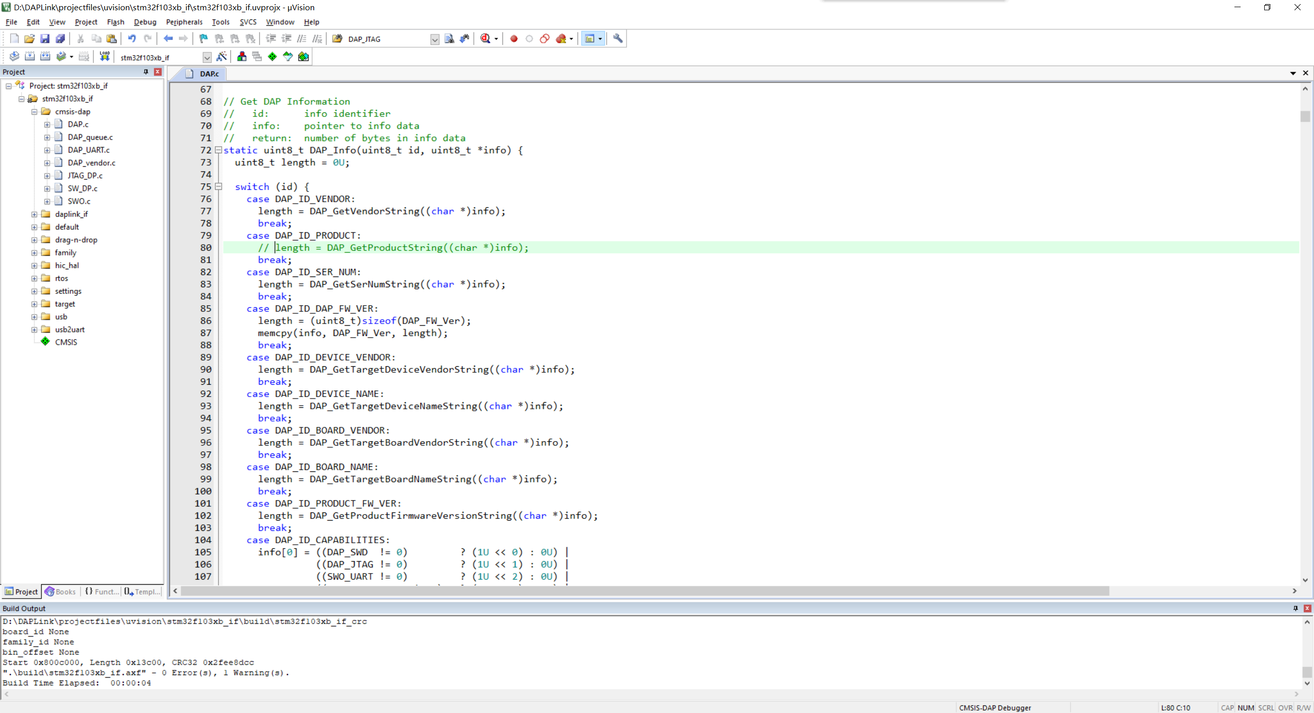 keil mdk doesn't recognize daplink v0257 downloader. (keil mdk 无法识别 daplink v0257 下载器。) · Issue ...