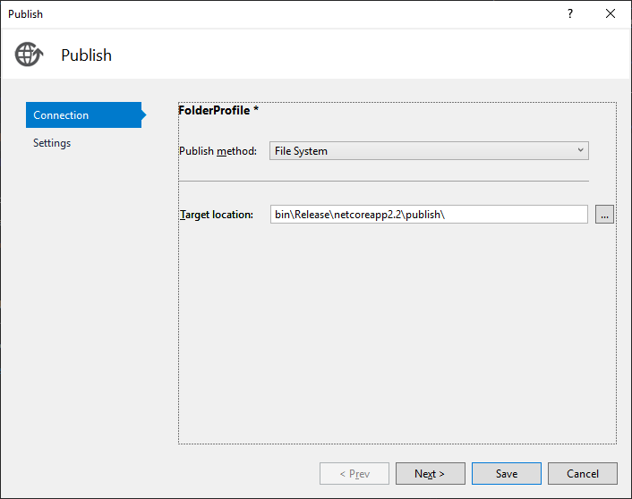 Publish Failed! Self-contained deploy - "It is not supported to build or publish a self ...