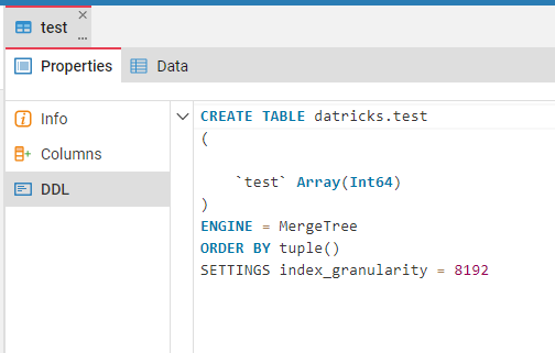 Array fields in Clickhouse cause a crash · Issue #1951 · dbeaver/cloudbeaver · GitHub