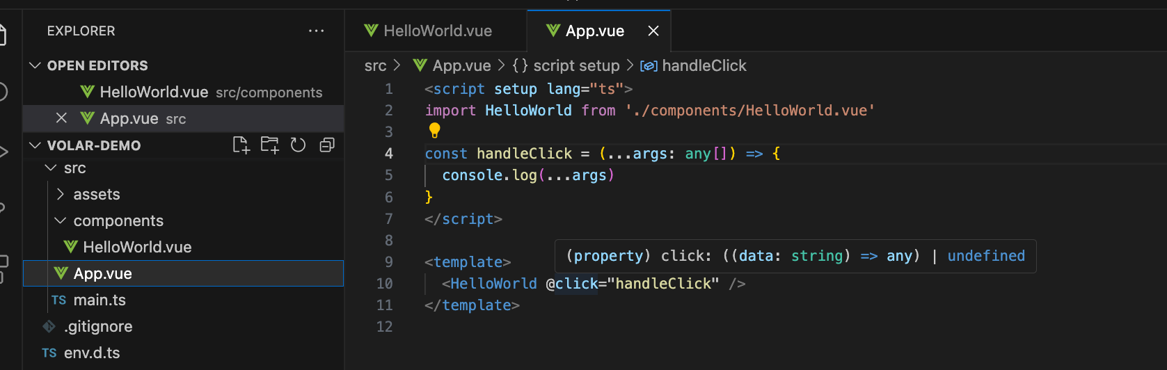 Why Show Diff Result In The Latest Version · Issue 3348 · Vuejslanguage Tools · Github
