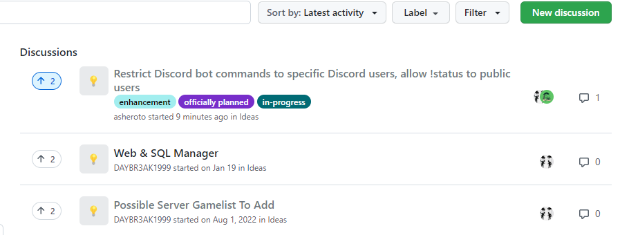 [TRIGGER] GitHub New Discussion · Issue #5520 · PipedreamHQ/pipedream · GitHub