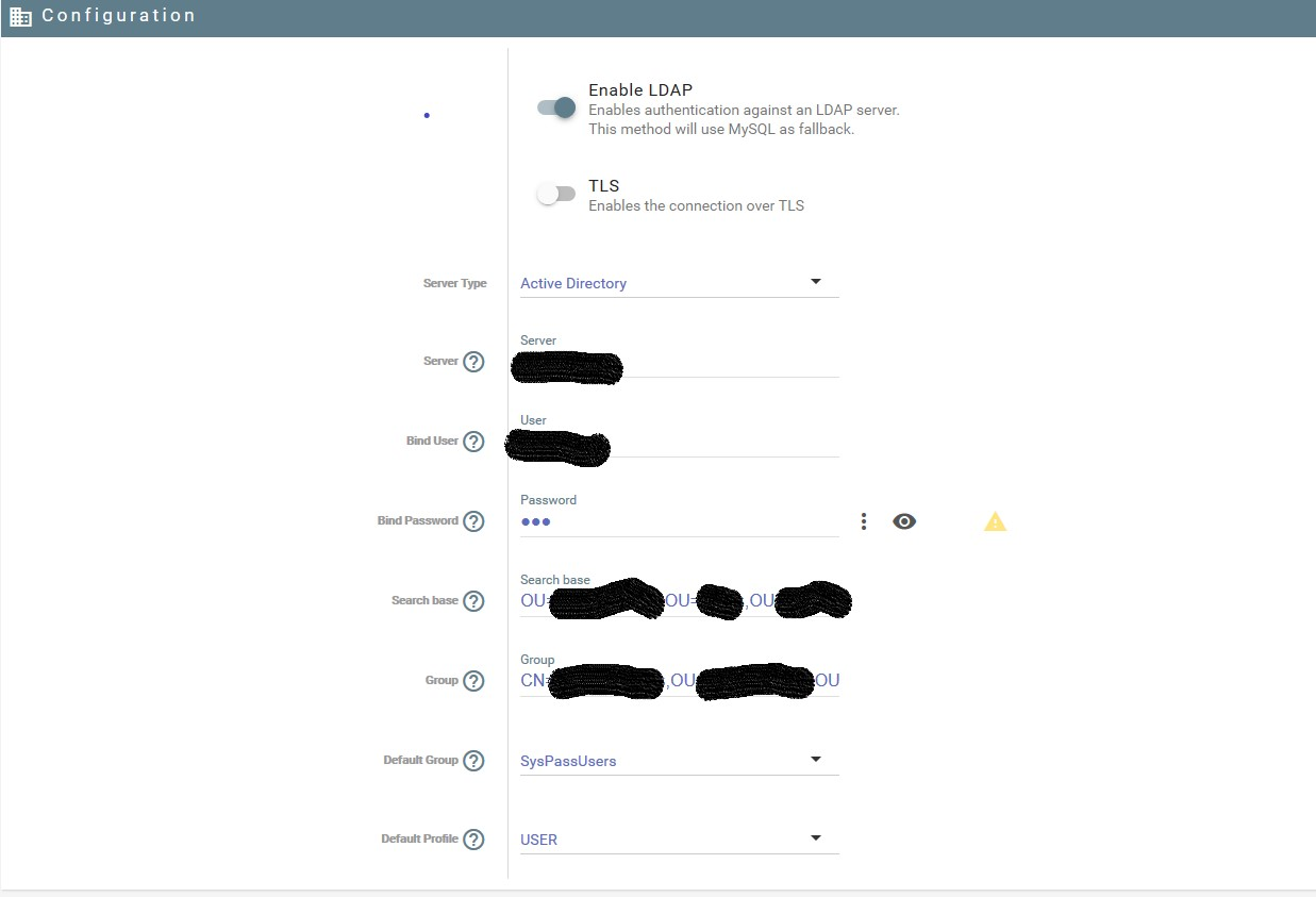 LDAP automatic sync · Issue #1337 · nuxsmin/sysPass · GitHub