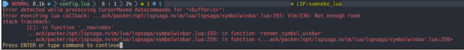 Lspsaga的winbar功能 · Issue 241 · Ayamirnvimdots · Github